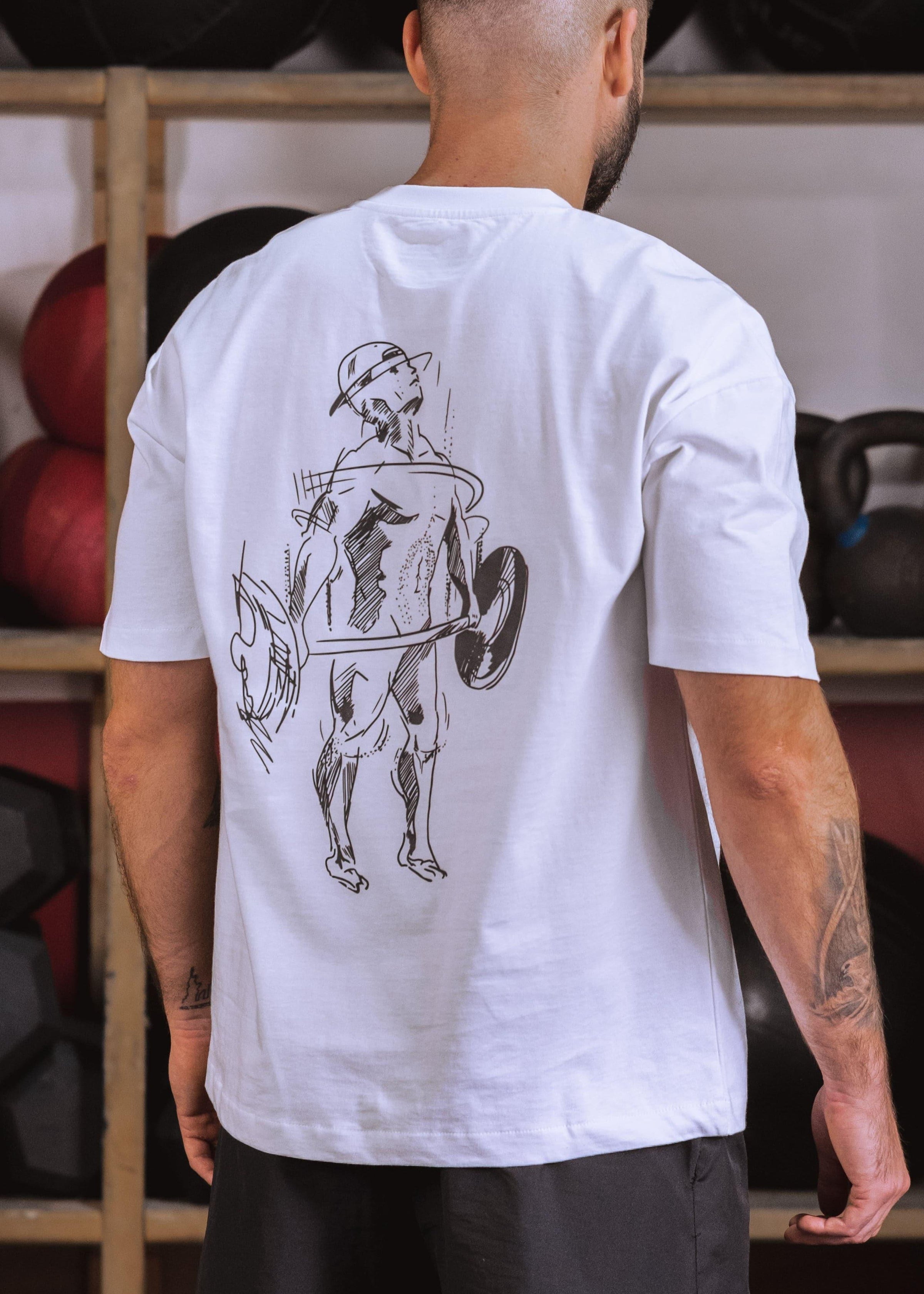 T-Shirt de Sport Oversize "Snatcheur" - Le Snatch Français
